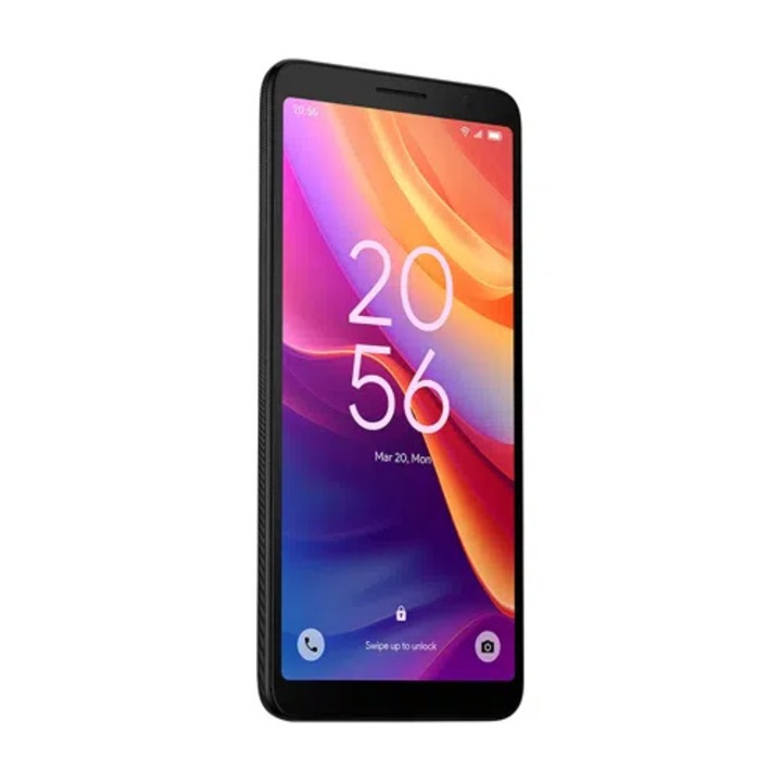 Telefon mobil TCL 501, 2GB RAM, 32GB, 4G, Prime Black - eMAG.ro