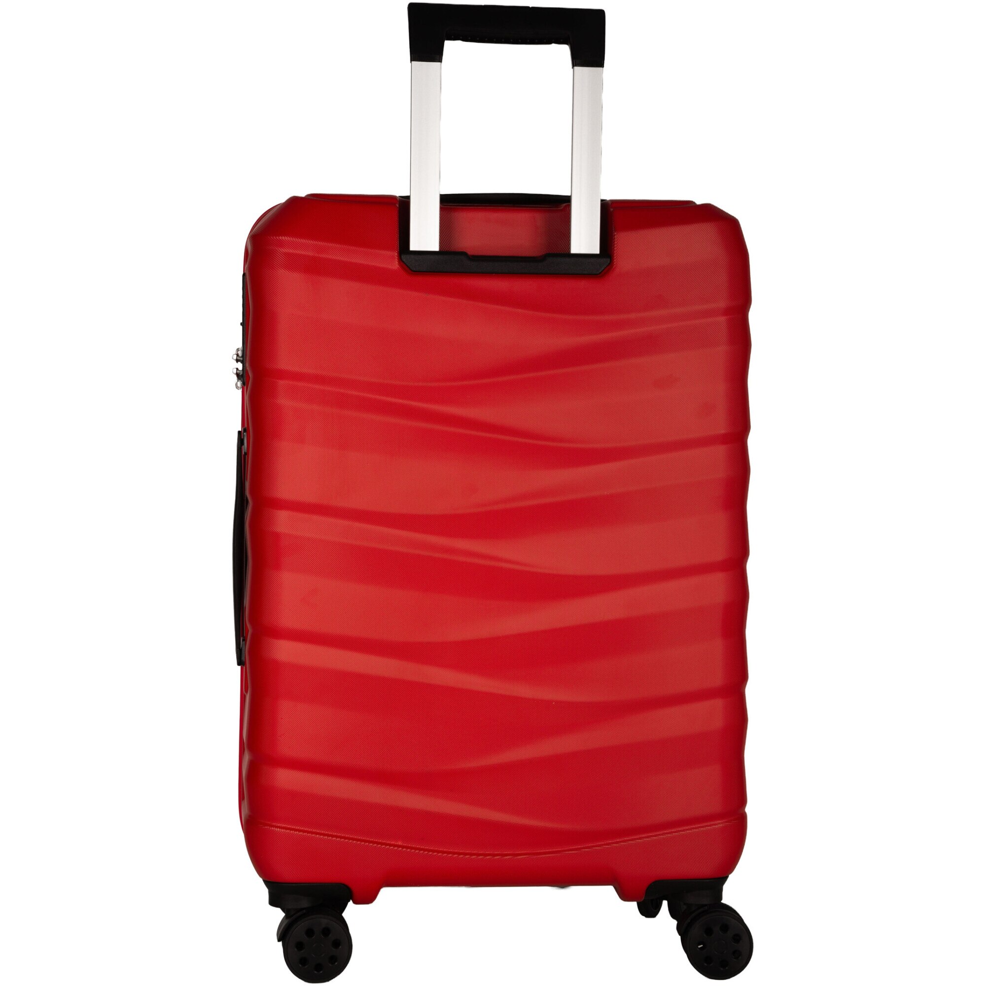 Troler Francesco Ferellino Azzuro 2, incuietoare TSA, Spin, 77 cm, rosu ...