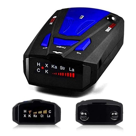 Detector radar de viteza auto 360 grade V7, tehnologie super heterodina ...