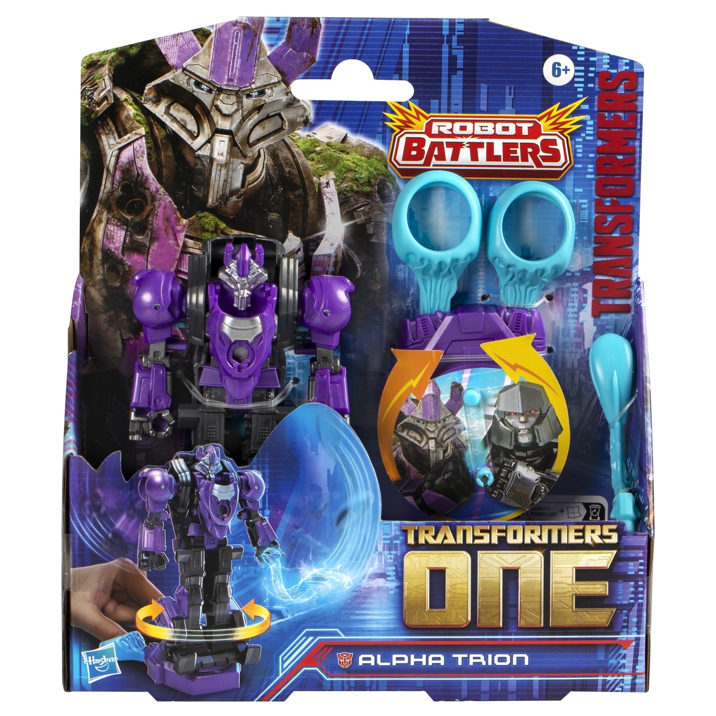 Figurina Transformers One - Robot Battlers, Alpha Trion, 11.5 cm - eMAG.ro