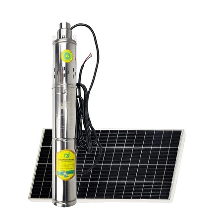 Pompa submersibila solara 750W, 2000L/ora, 48V sau 60V, cu controller ...