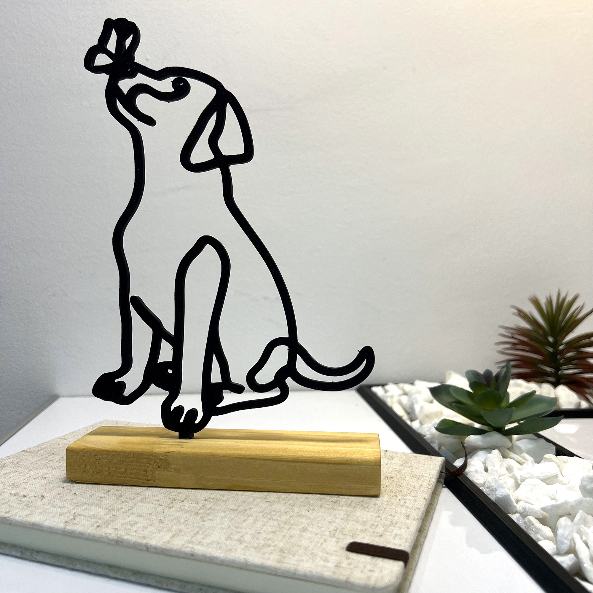 Decoratiune Casa, Catel cu fluture pe nas – DECORADI®, Eco-friendly ...