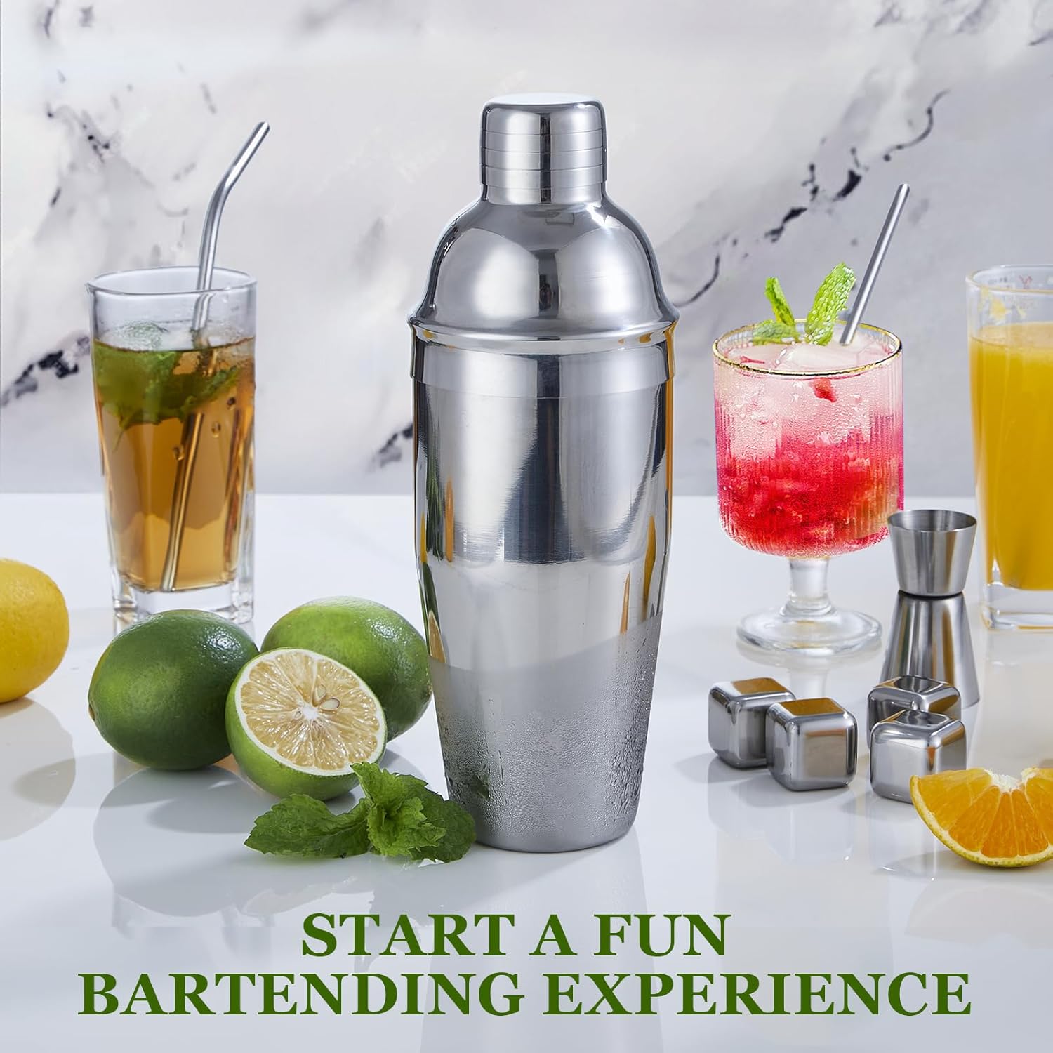 Set de instrumente pentru barman din 23 de piese, Fain Mioritic®, 750 ...