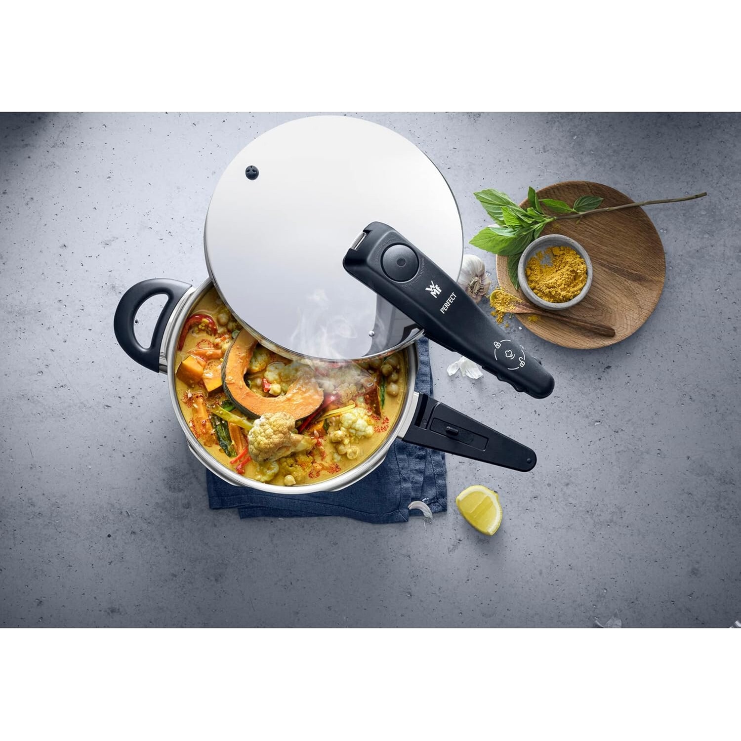 WMF Perfect One Pot 0791839990 gyorsfőző, 6,5 L, indukciós kompatibilis ...