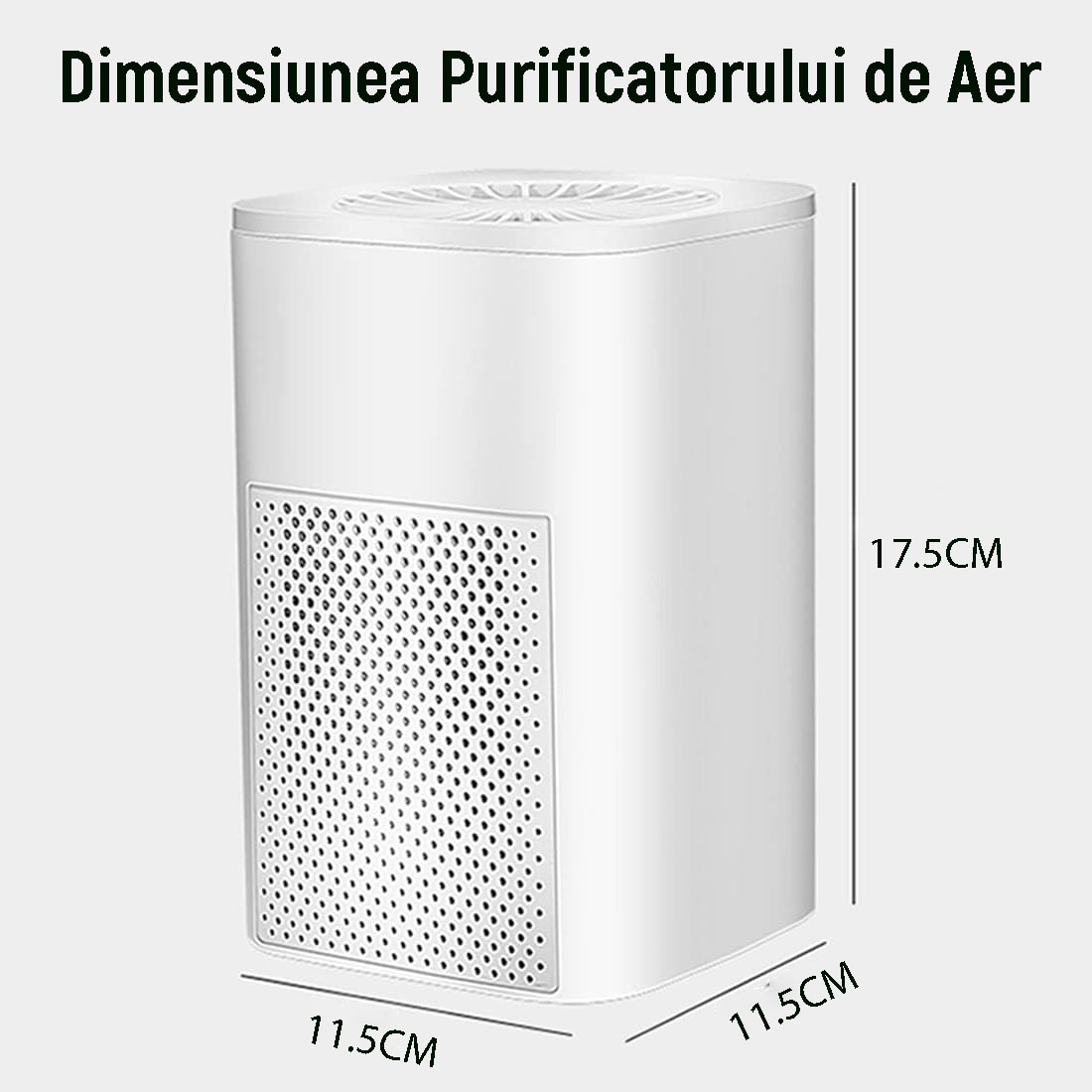 Purificator de aer, 40㎡, Filtru HEPA, mut, Filtru de schimb, OUYLAF ...
