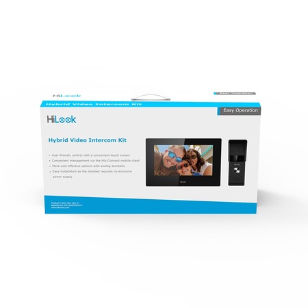 Kit videointerfon hibrid IP WiFi Hikvision HiLook VI-K23P, 2MP ...