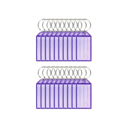 Set 20 Brelocuri cu Eticheta pentru Chei Bigshot, Inel Prindere ...