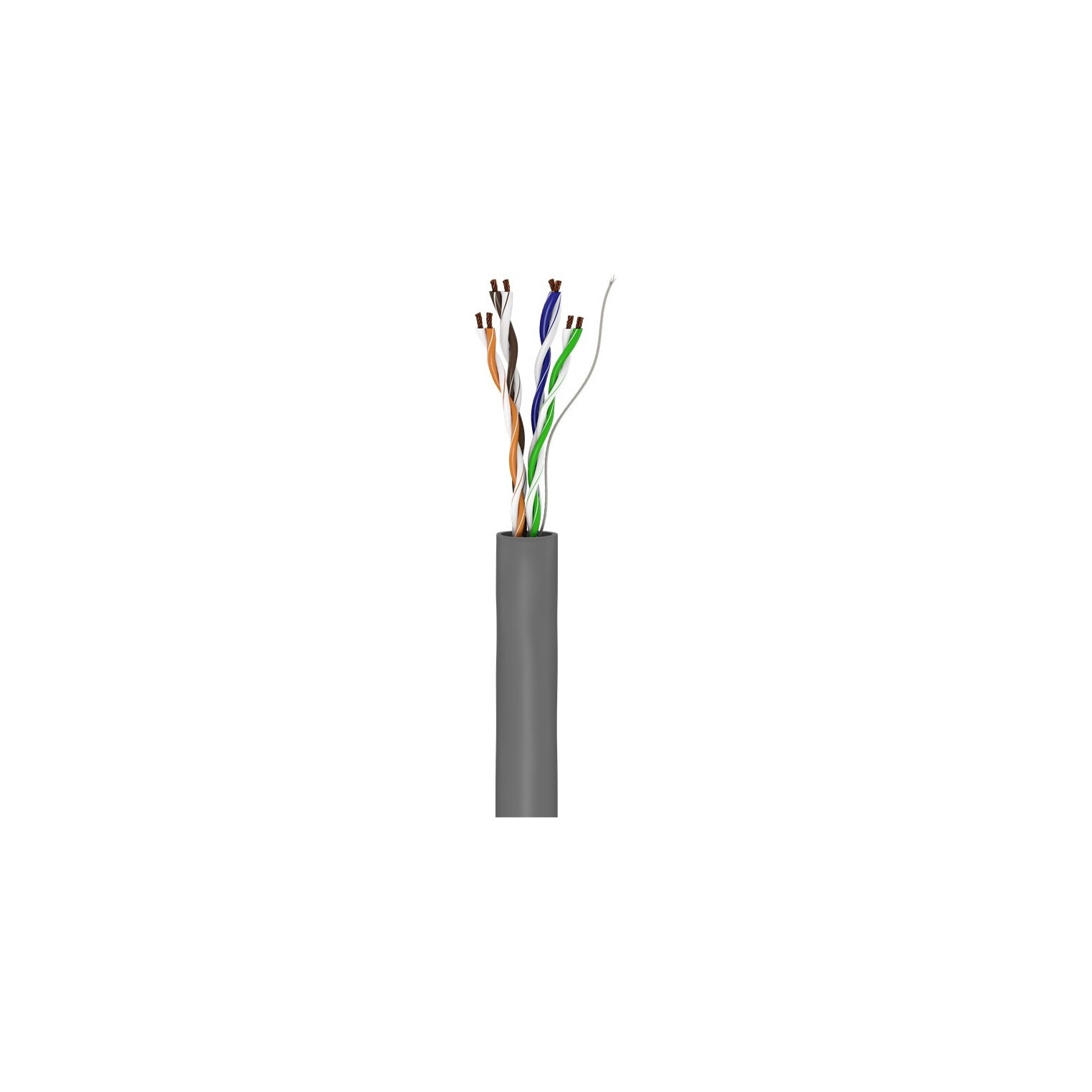 Cablu de retea, CAT 5e, 100m, U/UTP, gri - eMAG.ro
