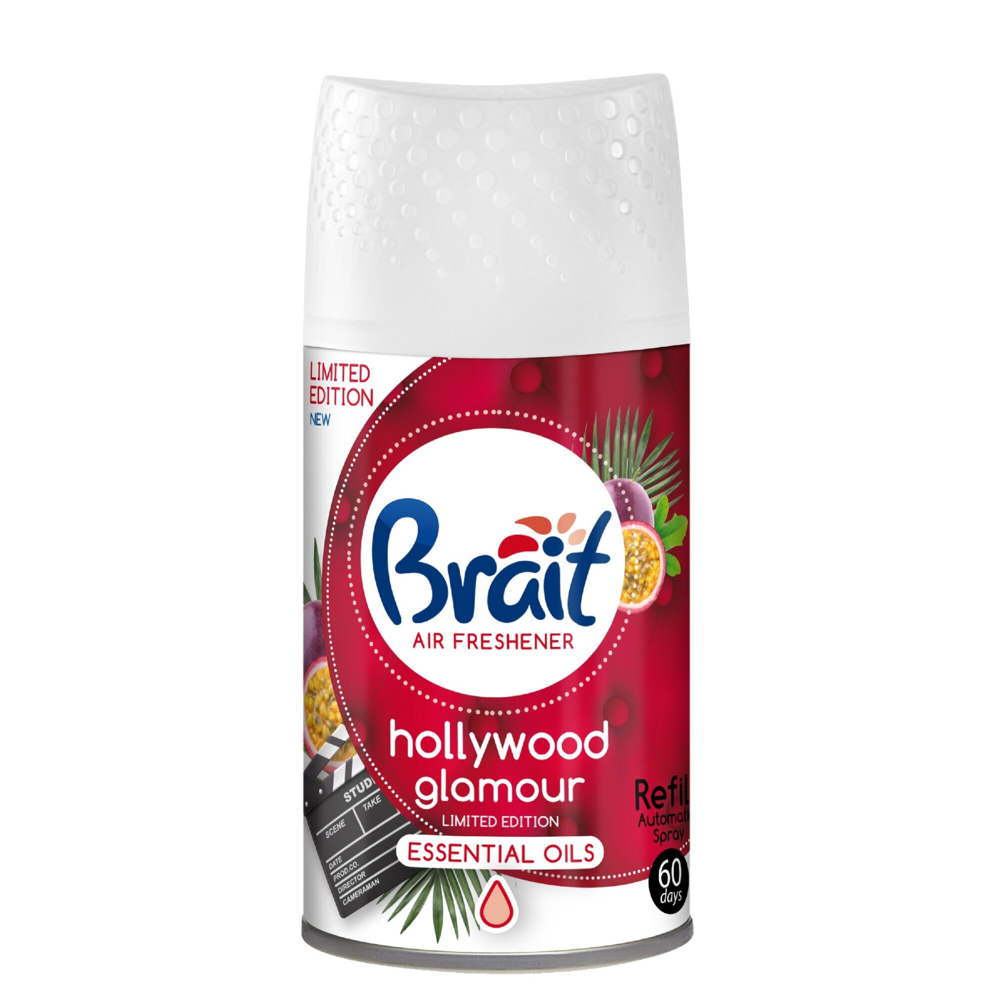 Odorizant camera Brait Hollywood Glamour, 250 ml, trandafiri, fructe ...