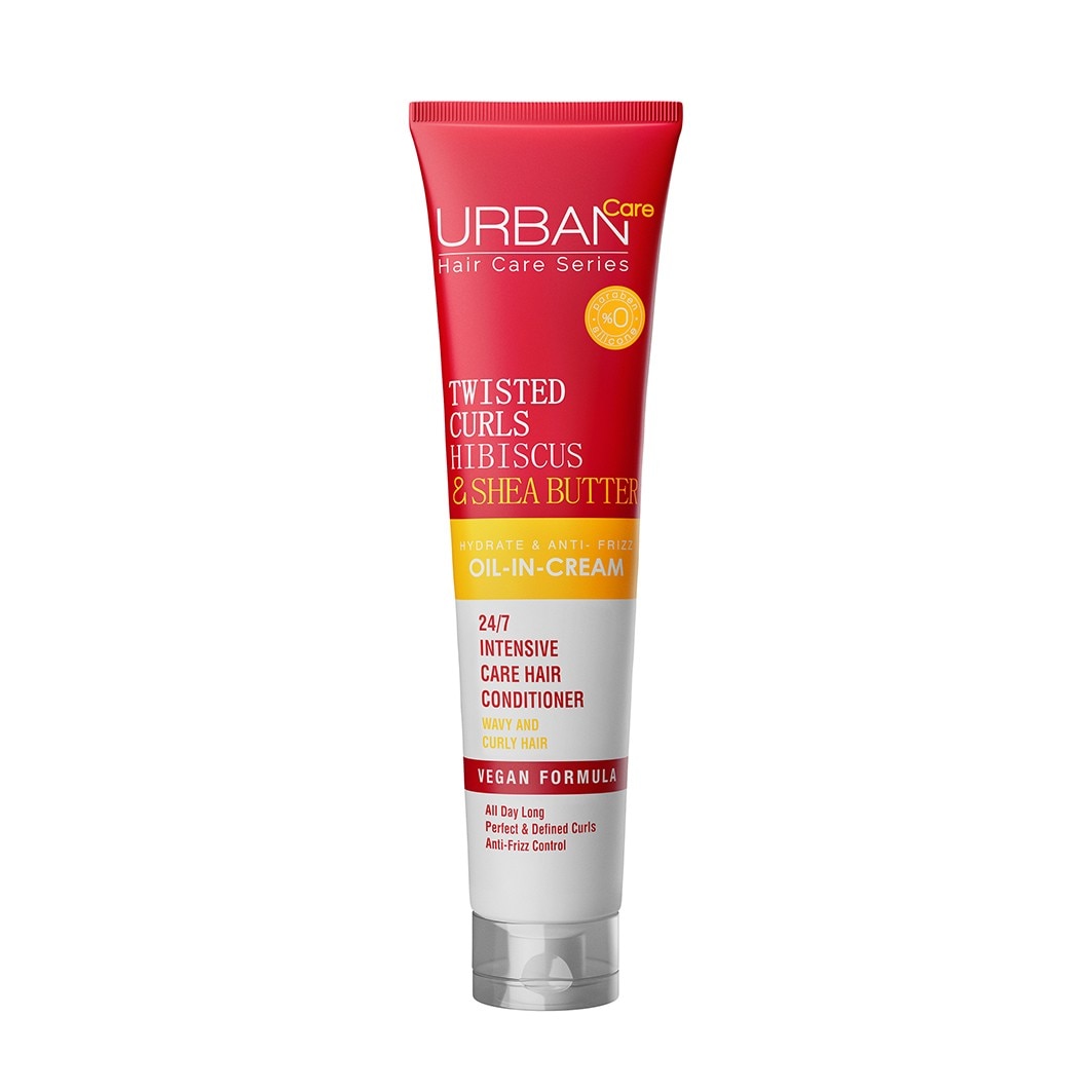 Crema de styling pentru bucle URBAN CARE, Twisted Curls, Hibiscus ...