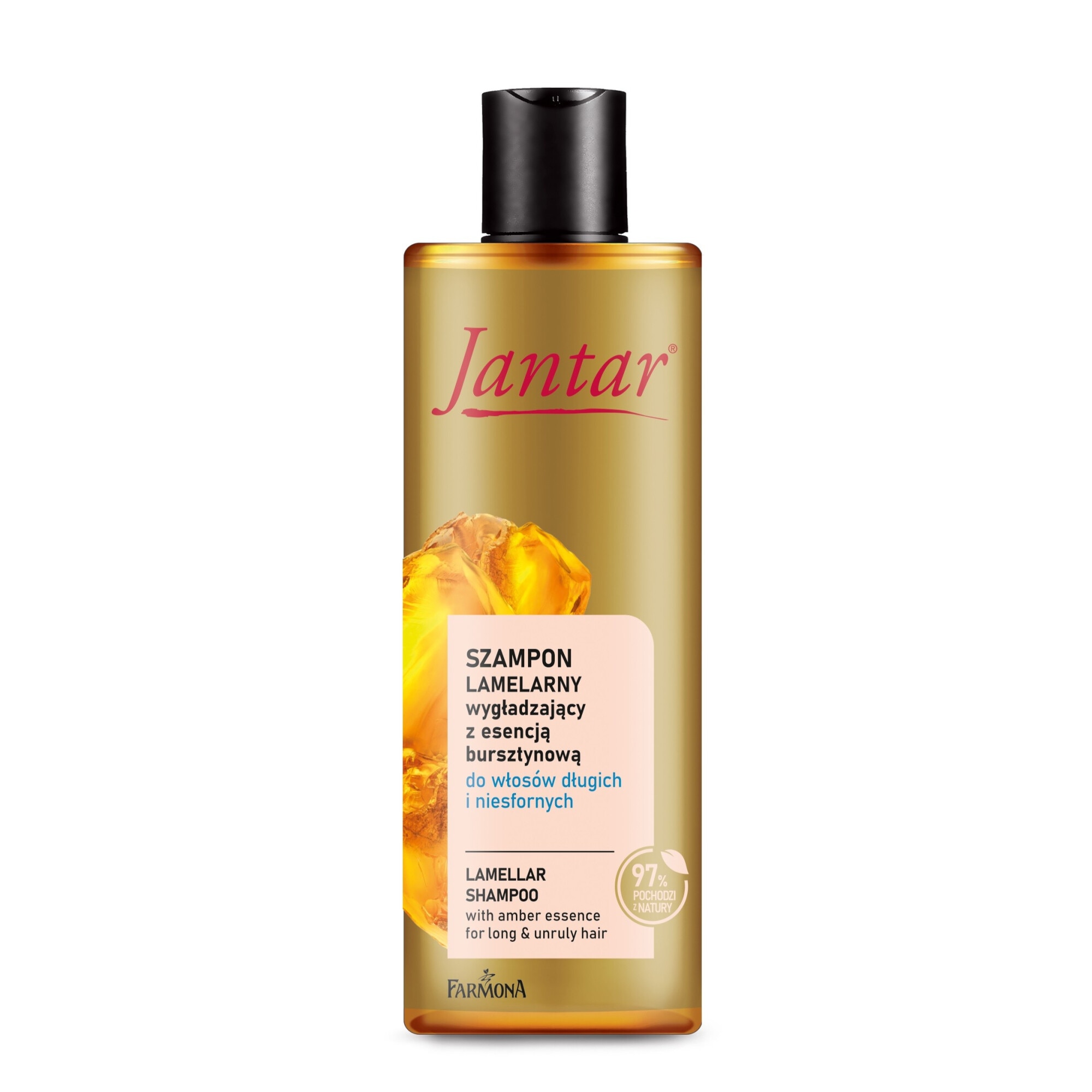 Sampon Farmona cu esenta de chihlimbar pentru par lung si rebel, 300 ml ...