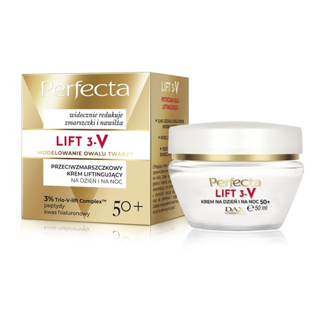 Crema lifting PERFECTA, Lift 3-V, 50+, 50 ml - eMAG.ro