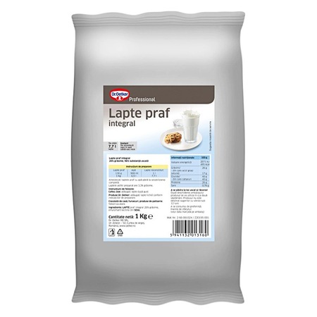 Set 2 x Lapte Praf, Dr Oetker, 1 Kg - eMAG.ro