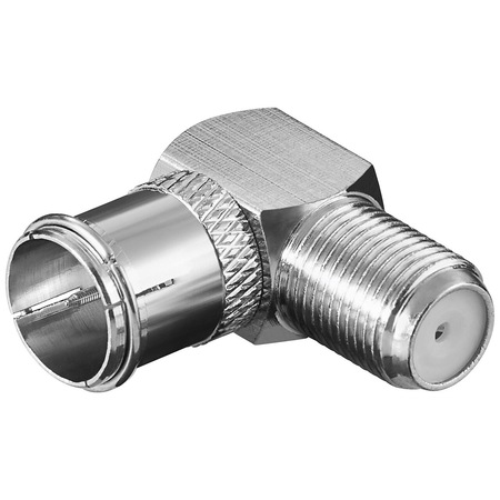 Adaptor F 90A, cu conector rapid, argintiu - eMAG.ro