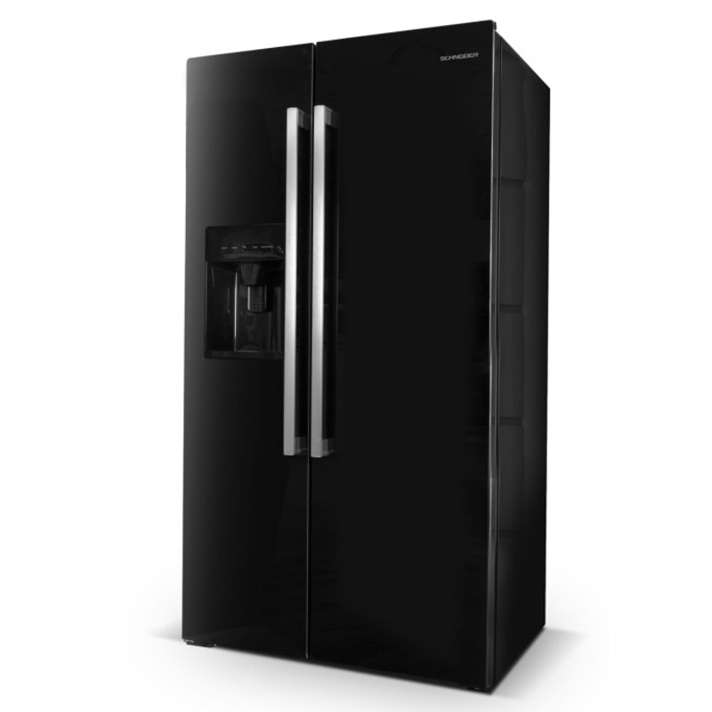 Frigider side by side cu dispenser apa/ cuburi gheata Schneider, No ...