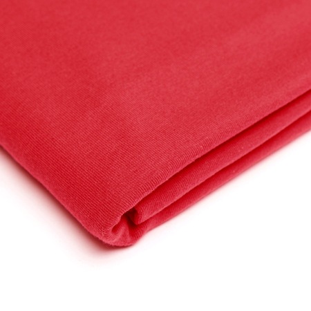 Material textil, Tricot french terry, Tricot trening uni culoare Rosu ...