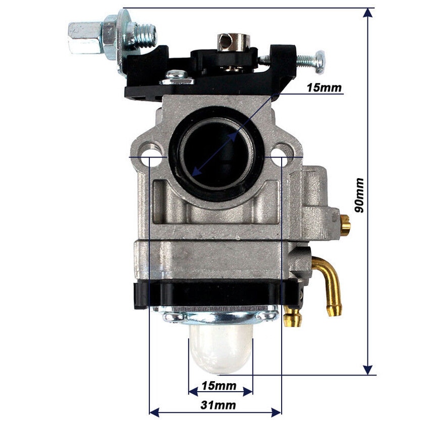 Carburator pentru Ruris DAC 210 / DAC 310 / DAC 510 motocoasa - eMAG.ro