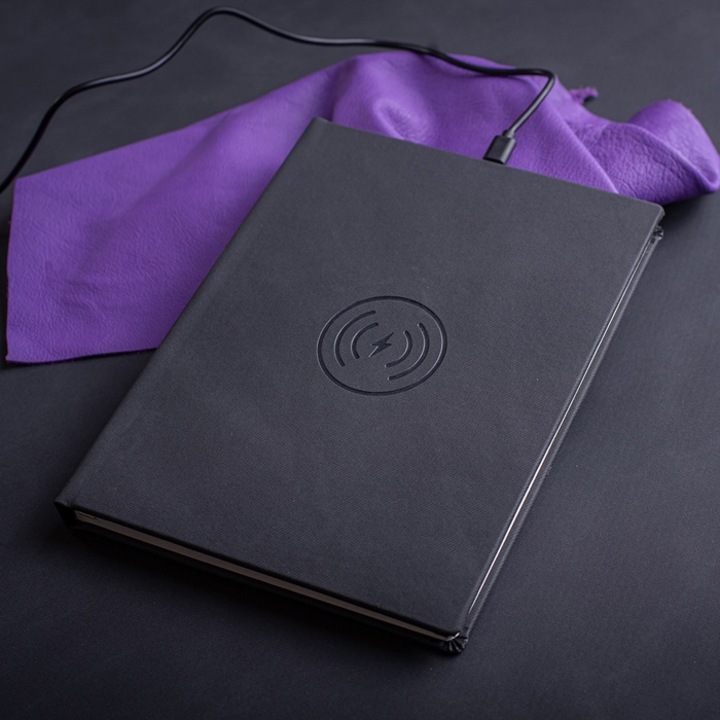 Agenda Tech, piele PU, format 16x22 cm, negru, Unika - eMAG.ro