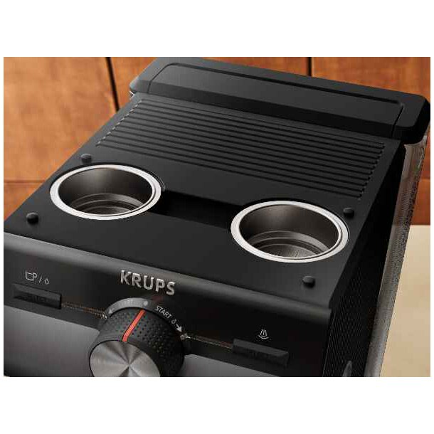 Espressor manual Krups Authentic+ C80 XP384G10, 15 bari, rezervor apa ...