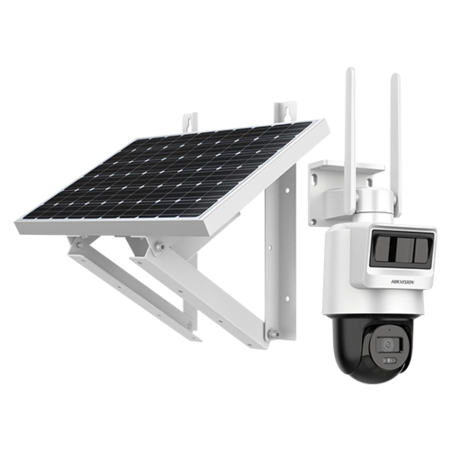 Camera PT IP, 4MP, 4G, 2.8mm, IR 30m, Audio, PIR+Radar, Panou solar ...