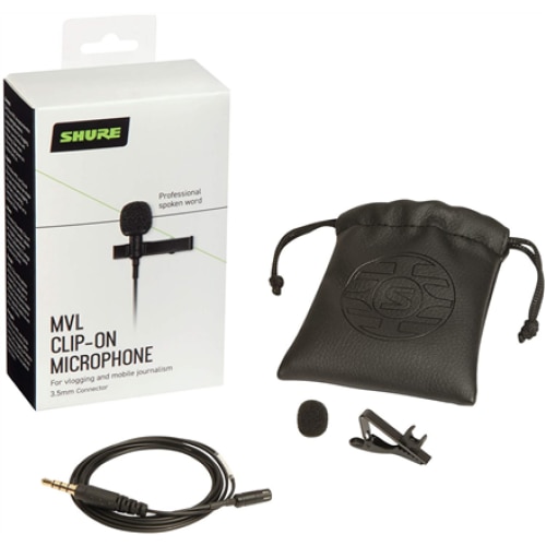 Microfon lavalier Shure MVL pentru smartphone sau tableta - eMAG.ro