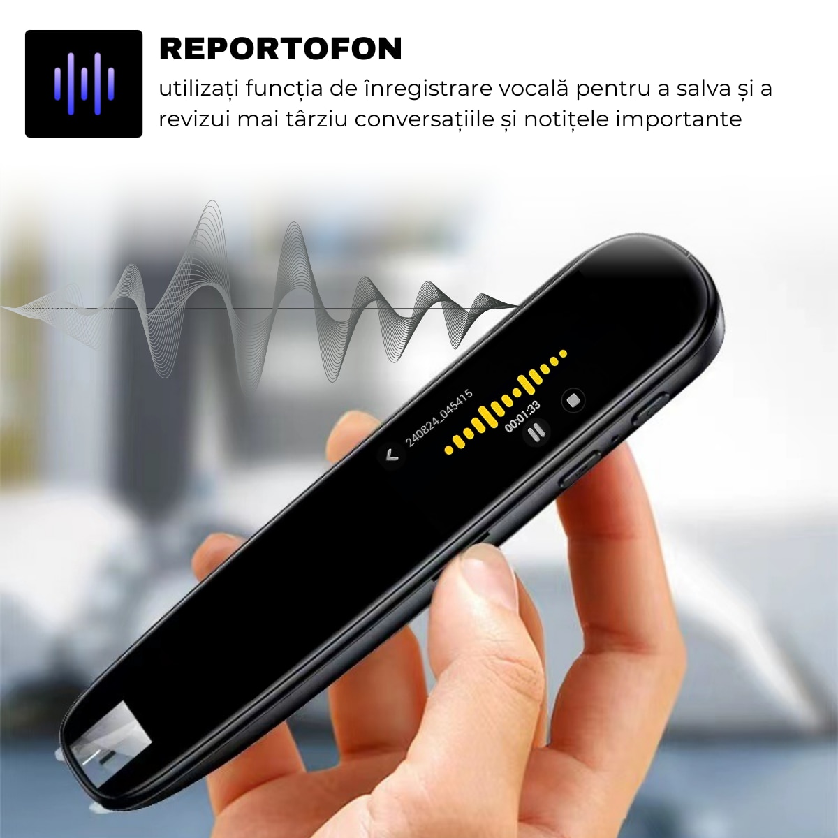 Traducator Inteligent Multifunctional, Wi-Fi, Bluetooth, Traducere ...