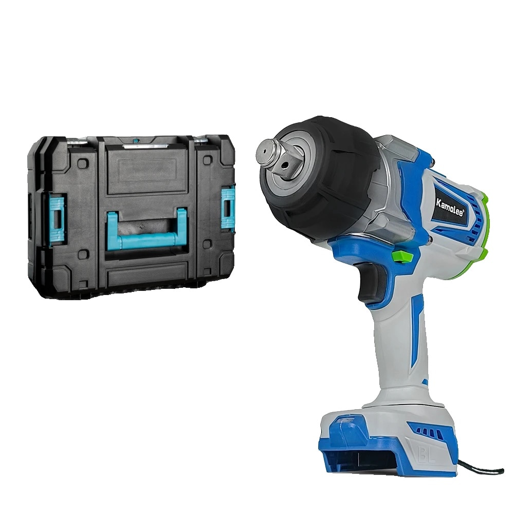 Elektromos kulcs Kamolee akkumulátorral, 4100 N.m maximális nyomaték, kefe nélküli motor ...