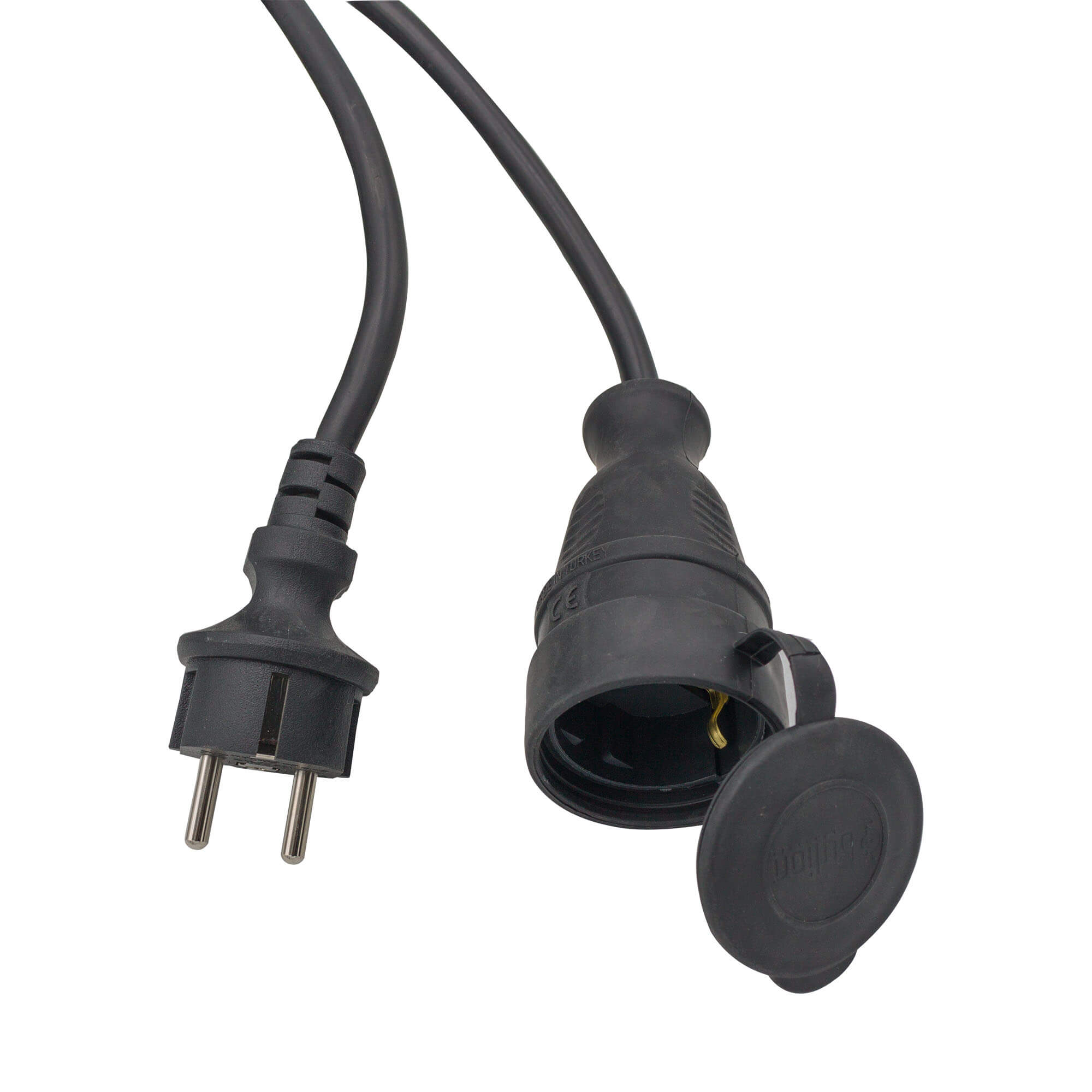 Cablu prelungitor 3 x 2.5, 20M cu conductor din cupru, stecher si cupla ...