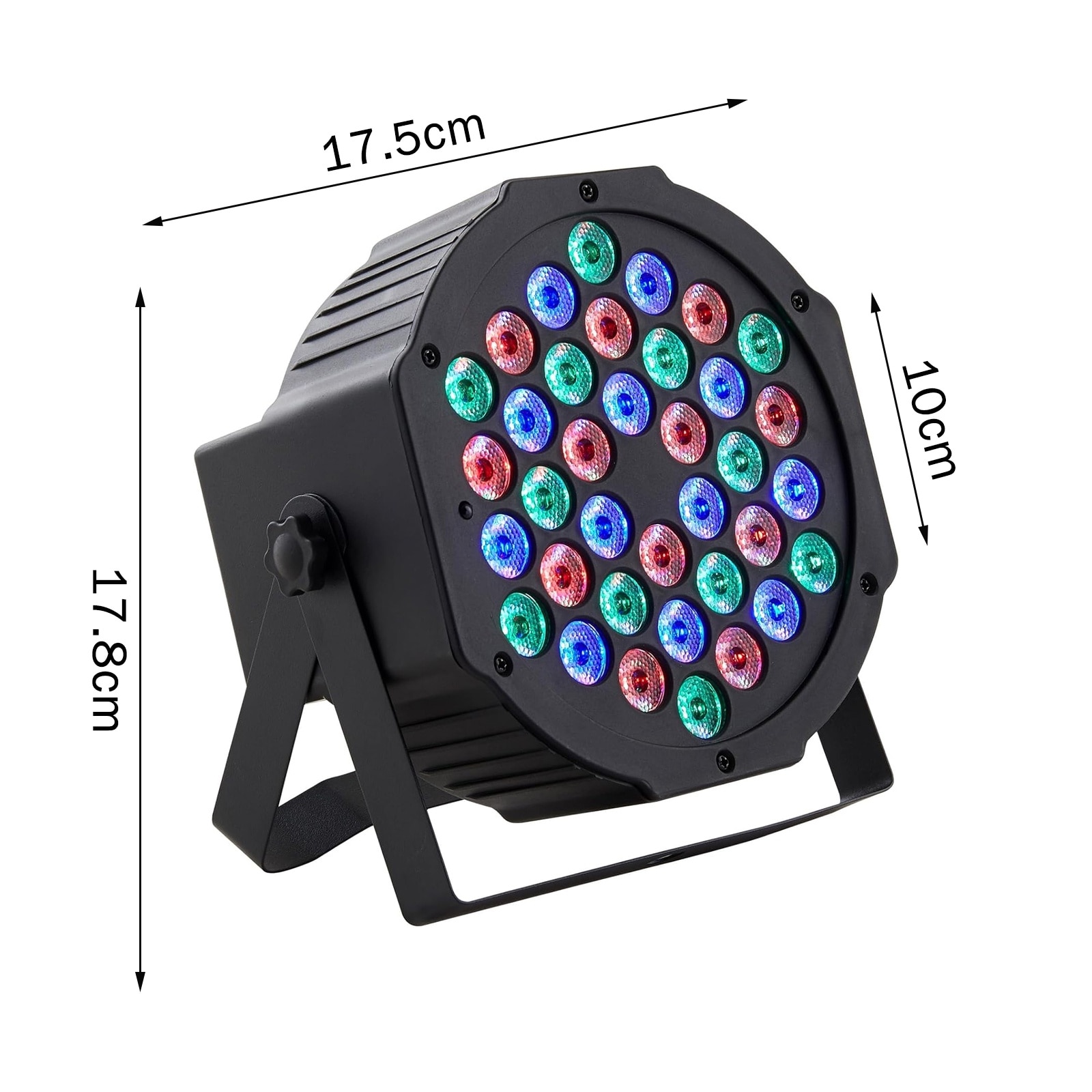 Set 2 lampi disco, SINBINTA, Cu telecomanda, 36 margele de lampa LED, 7 ...