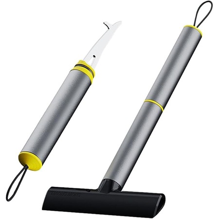 Set Lopata de zapada multifunctionala pentru vehicule, OEMG®, 3 in 1 ...