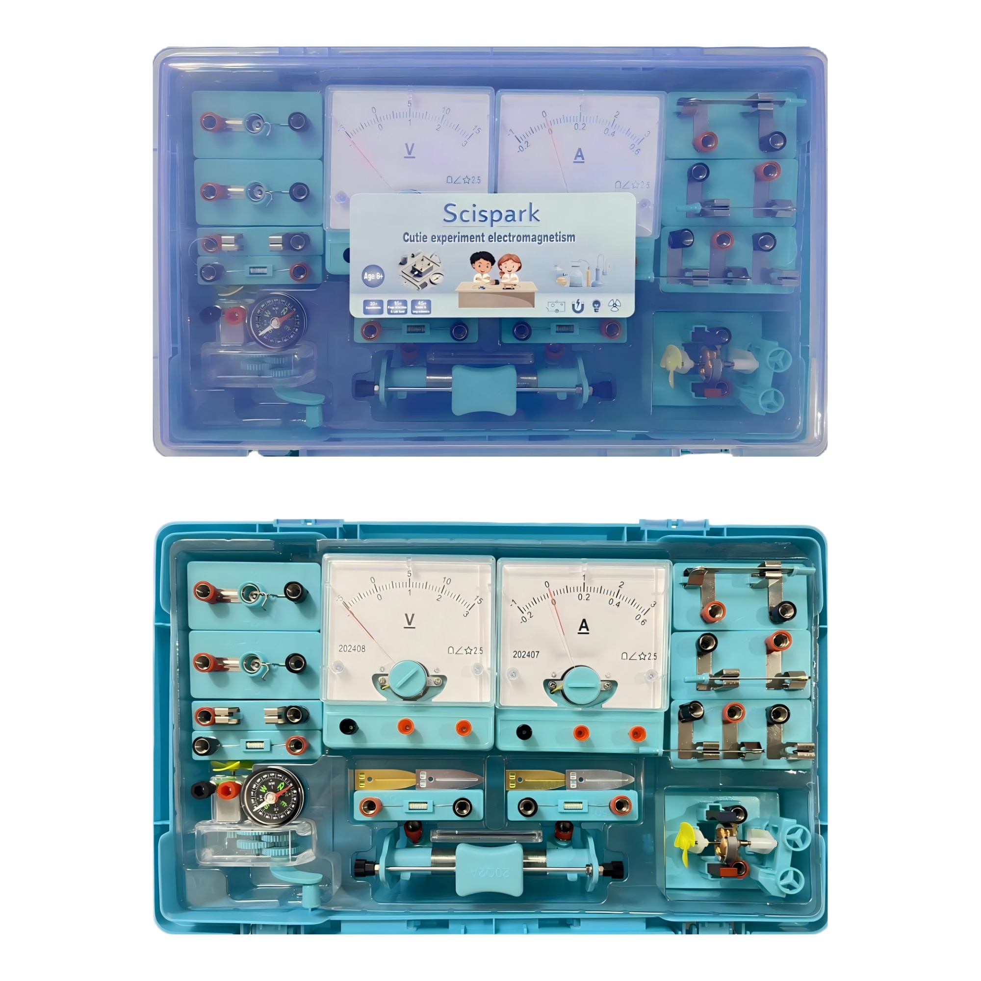 Set de invatare circuit electric, kit stiintific pentru copii ...