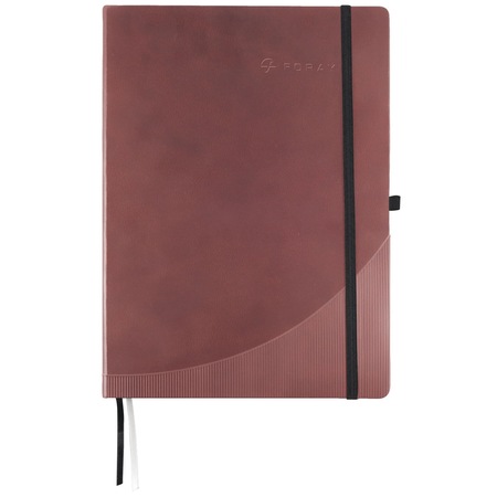 Agenda grena Foray A4, coperta cartonata. dictando - eMAG.ro