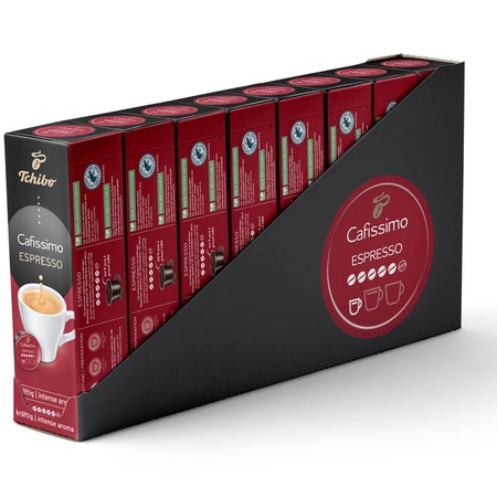 Set 8 x Capsule Tchibo Cafissimo Espresso Intense Aroma, 80 Capsule, 600 g - eMAG.ro