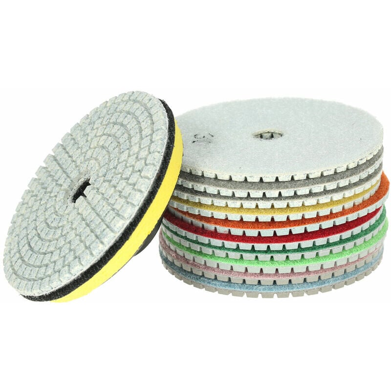 Set discuri de Polizare, 4 Inch, Utilizare Usoara, Multicolor - eMAG.ro
