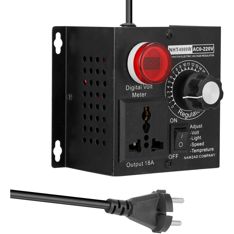 Regulator de viteza motor AC Enforose, parametri reglabili, disipare a ...