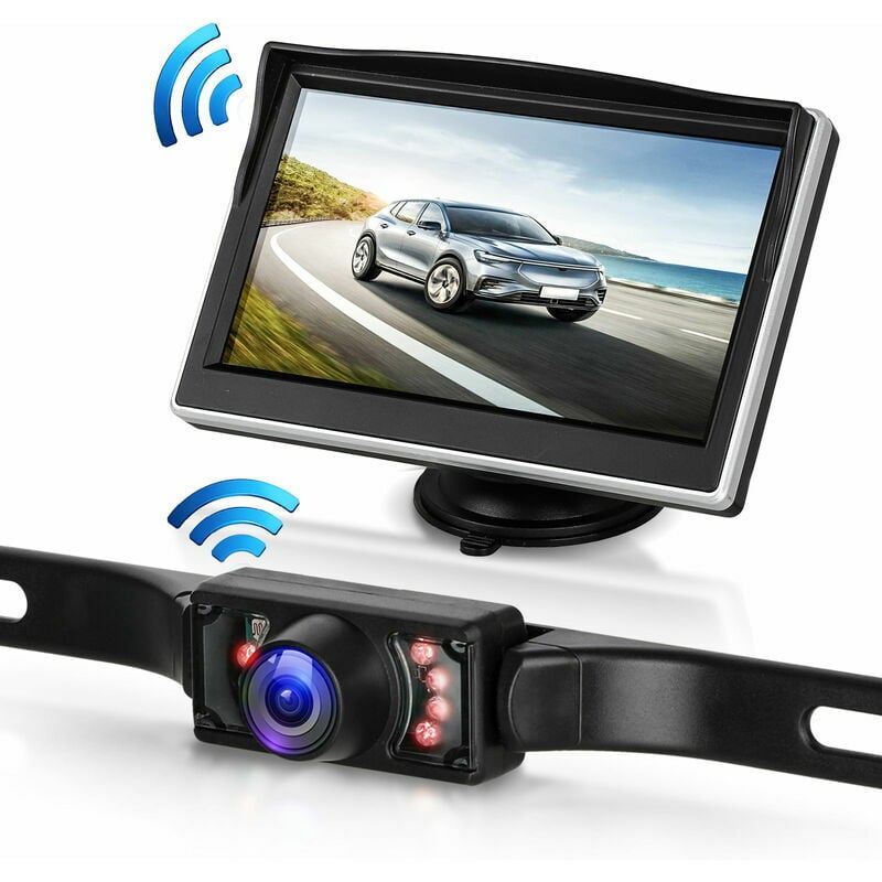 Camera de marsarier wireless, sistem de monitorizare cu camera de 5", 7 ...