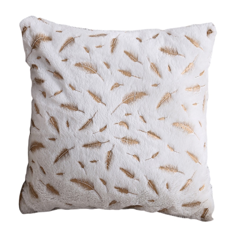 Fata de perna manuala, plus scurt de inalta calitate, 45x45cm, alb ...