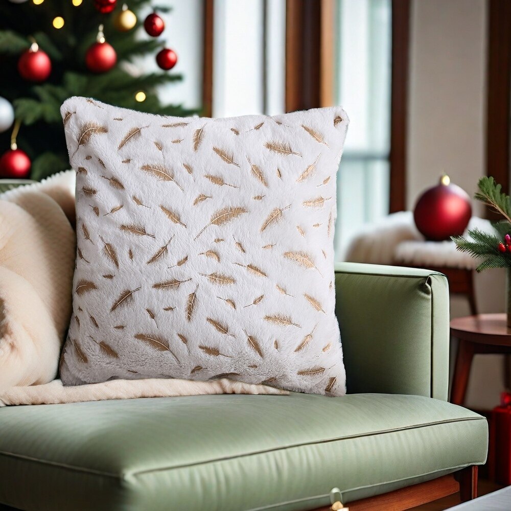 Fata de perna manuala, plus scurt de inalta calitate, 45x45cm, alb ...