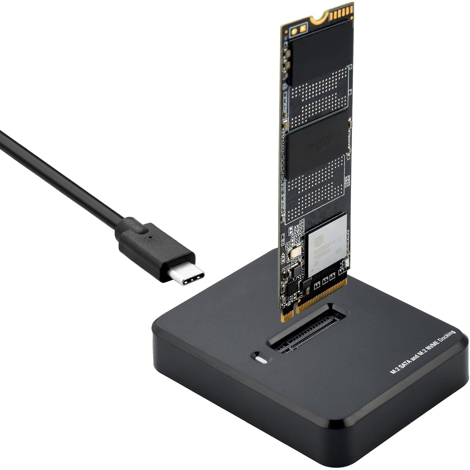 Adaptor M.2 Nvme Sata Ssd Pocket Usb-C 3.2 Drive, USB/type- C la type ...