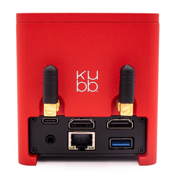 KUBB Mini PC Fanless Intel® N100, 16GB RAM DDR5 4800MHz, M.2 SSD 1TB ...