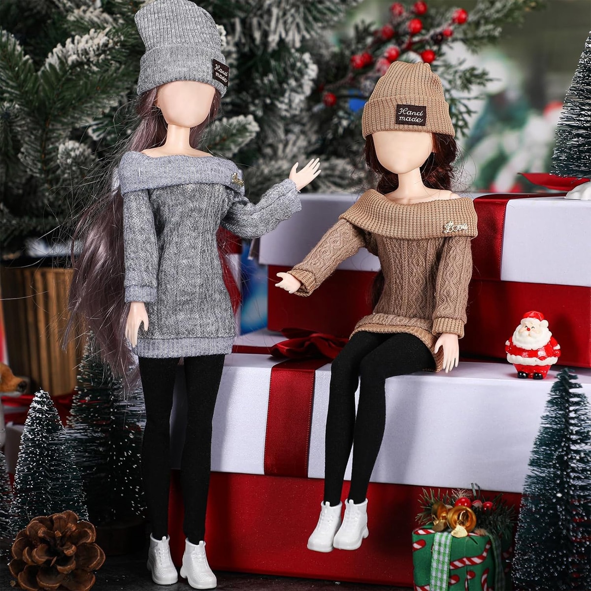 Set haine pentru papusi Barbie, multicolor, 30cm - eMAG.ro