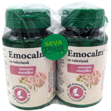Pachet EmoCalm cu Valeriana "Armonia emotiilor", reduce anxietatea si ...