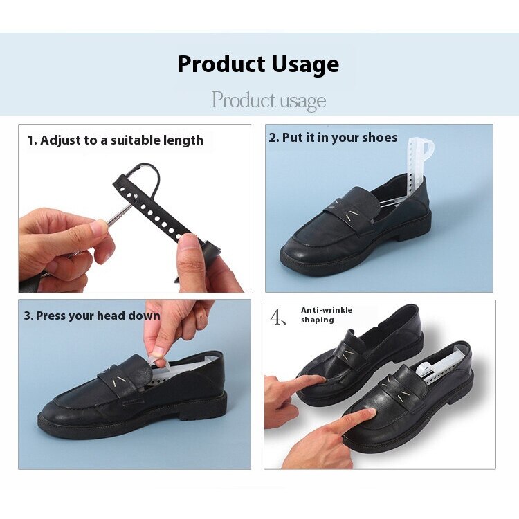 Set dispozitiv pentru largit pantofi, 2 bucati, marimi 34-39, negru ...