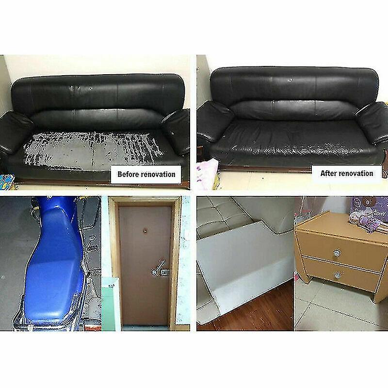 Sticker de reparare autoadeziv din piele pentru canapea, scaun, perete ...