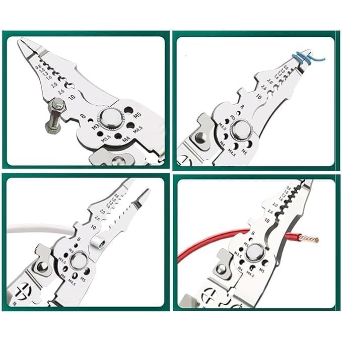 Cleste Multifunctional 28 in 1, Profesional pentru Dezizolat, Sertizat ...