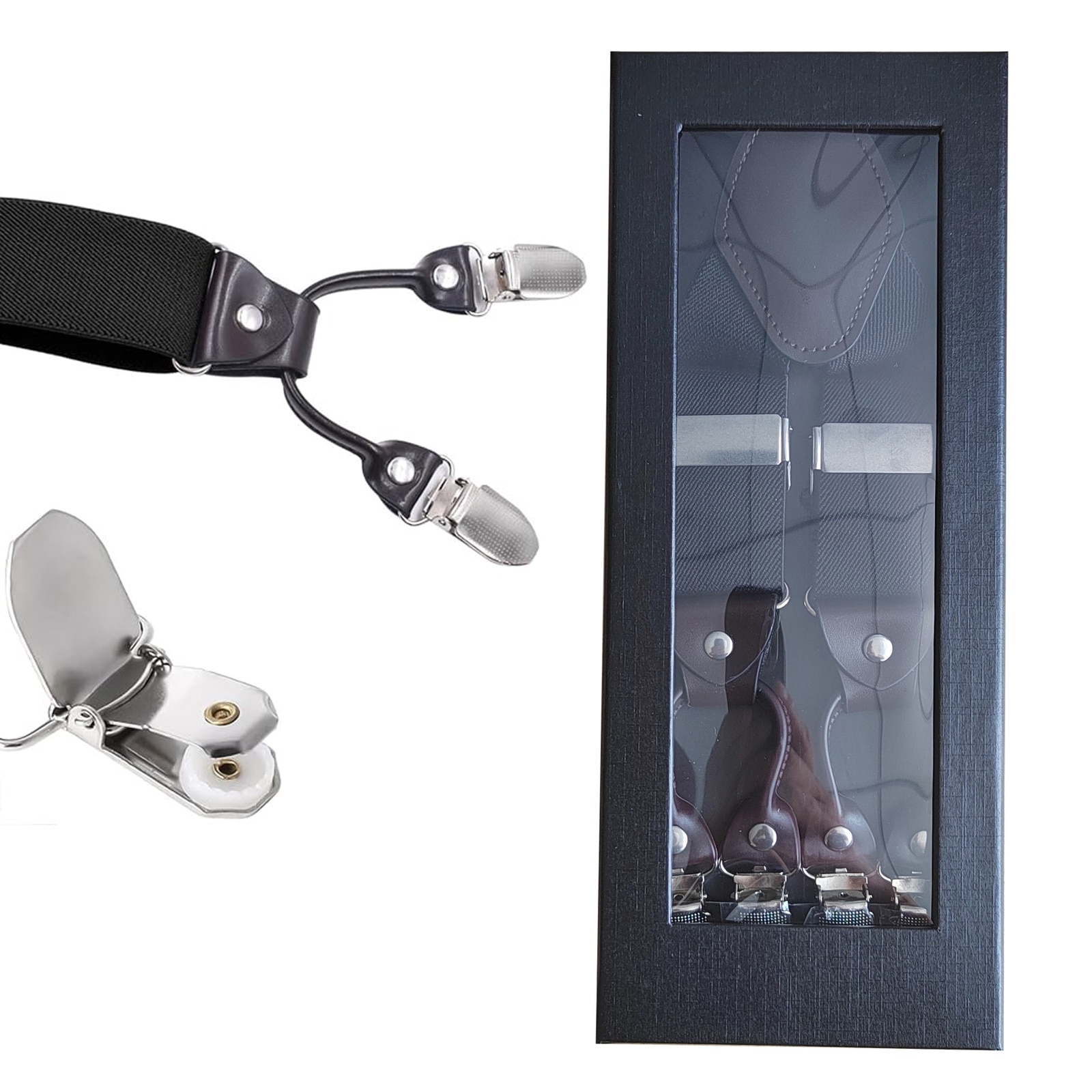 Bretele barbati, Axroad Mall, 6 Puncte Prindere, Stil Y, Ajustabile ...