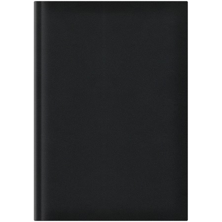 Agenda nedatata A5 hartie offset alb coperta negru - eMAG.ro