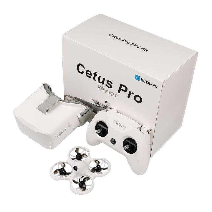 Kit drona FPV BetaFPV Cetus Pro cu drona si ochelari FPV inclusi, set ...