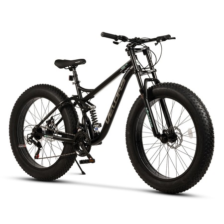 MTB Fat Bike Full Suspension Smooth Ride JSX26309D kerékpár, Velors ...