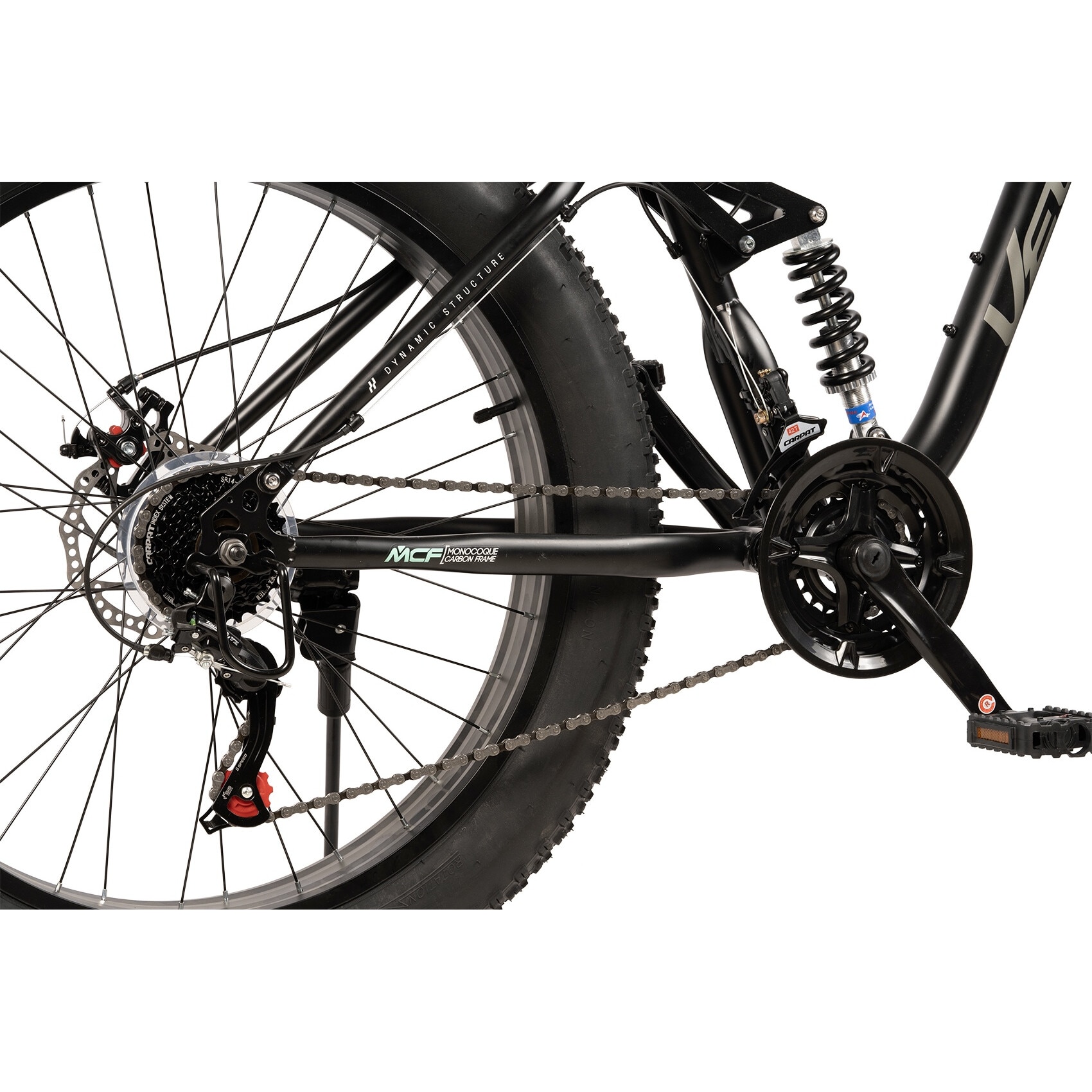 MTB Fat Bike Full Suspension Smooth Ride JSX26309D kerékpár, Velors ...